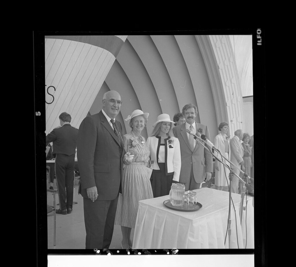 The Honourable John Aird, Lieutenant Governor of Ontario, ca. 1980s ...