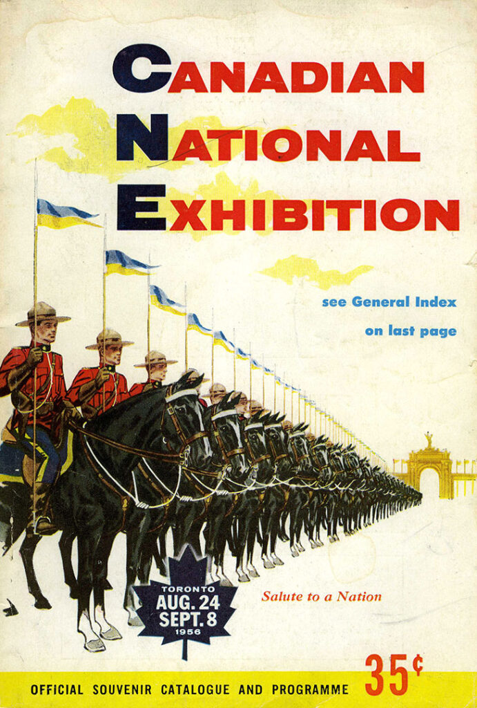 1956 Programme Cover – CNE Heritage
