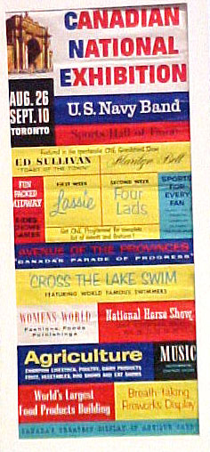 CNE Poster, 1955 – CNE Heritage