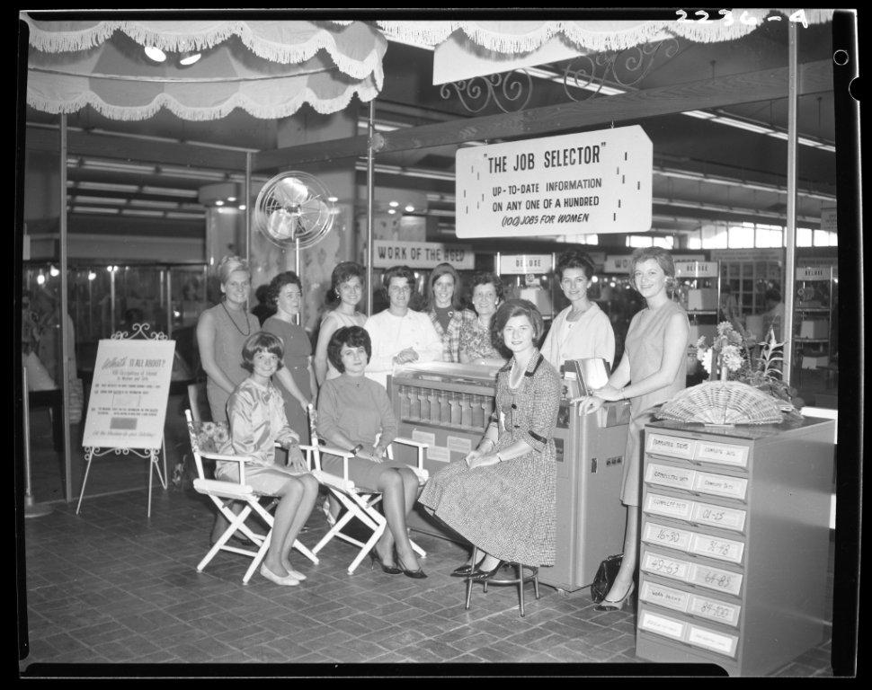 100 Jobs for Women Display @ the CNE ca. 1960s – CNE Heritage