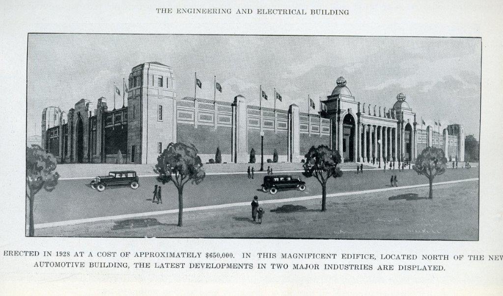 Engineering & Electrical Building in 1929 CNE Programme – CNE Heritage