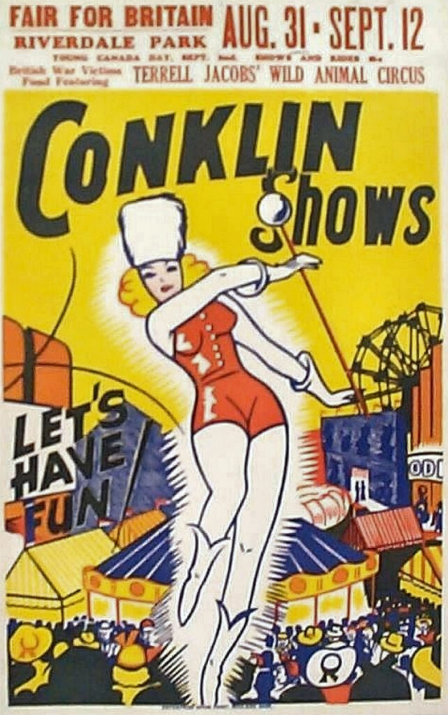 1942 Conklin Show Poster – CNE Heritage