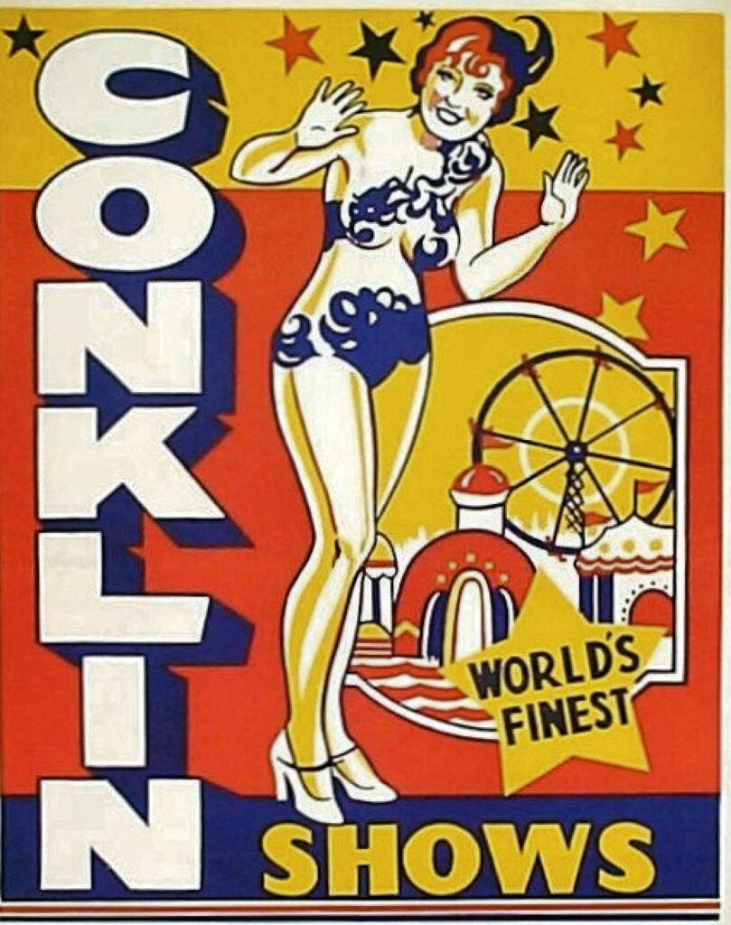 Conklin Shows Poster, circa 1939 – CNE Heritage