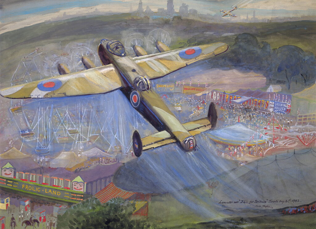 Owen Staples 1942 Painting of the Fair for Britain – CNE Heritage