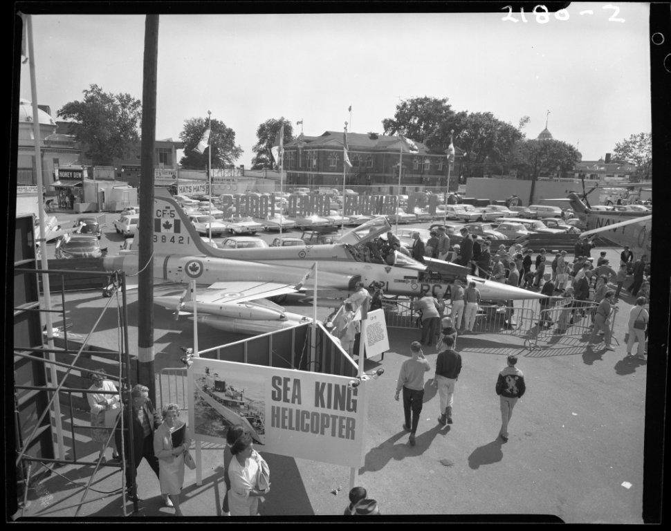 Sea King Helicopter Display, 1960s – CNE Heritage