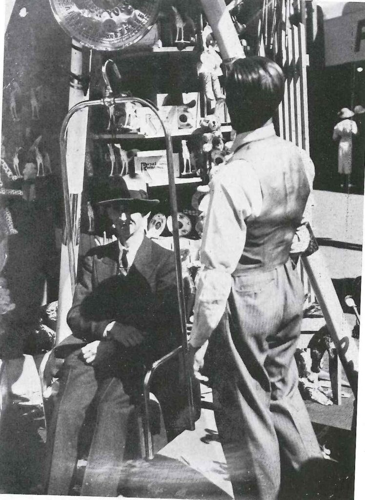 Weight Guesser at the CNE, ca. 1935 – CNE Heritage