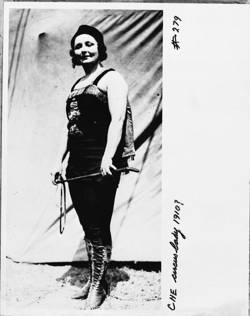 Midway Circus Performer, 1910 – CNE Heritage